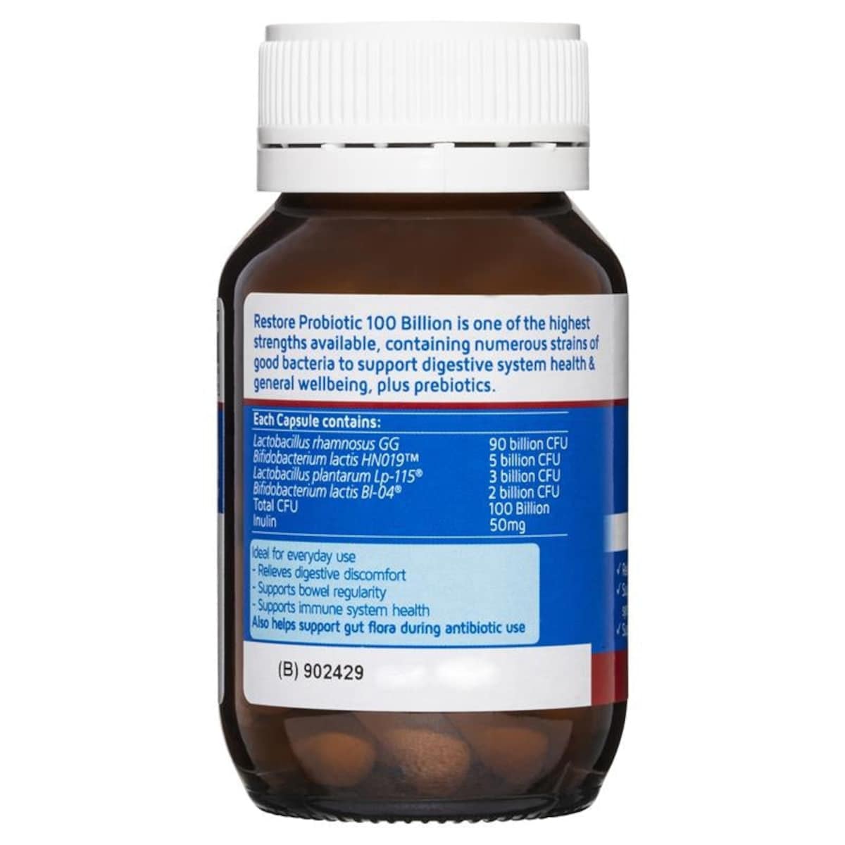 Natures Way Restore Probiotic 100 Billion 30 Capsules Natures Way Restore Probiotic 100 Billion 30 Capsules