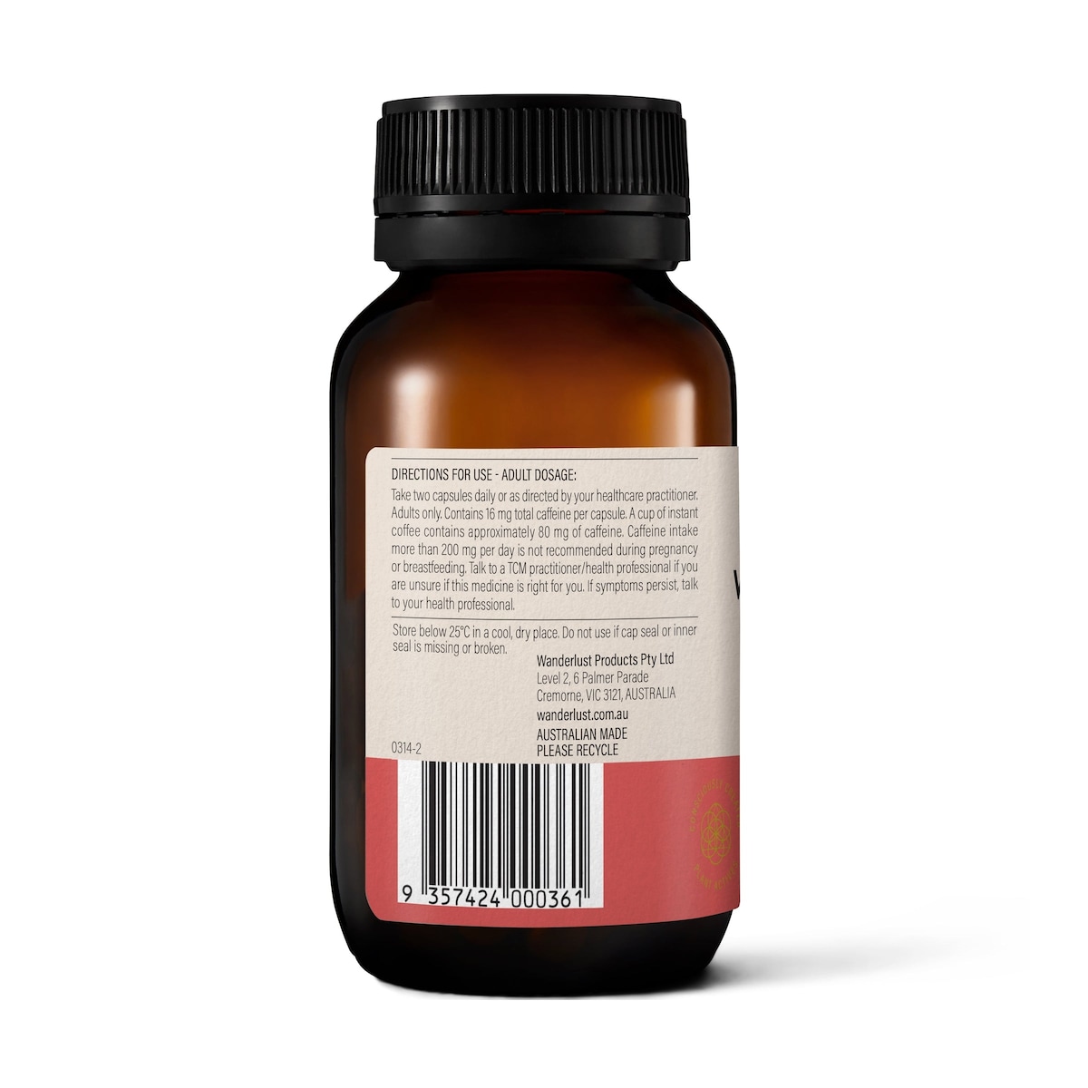 Wanderlust Fully Charged 30 Capsules