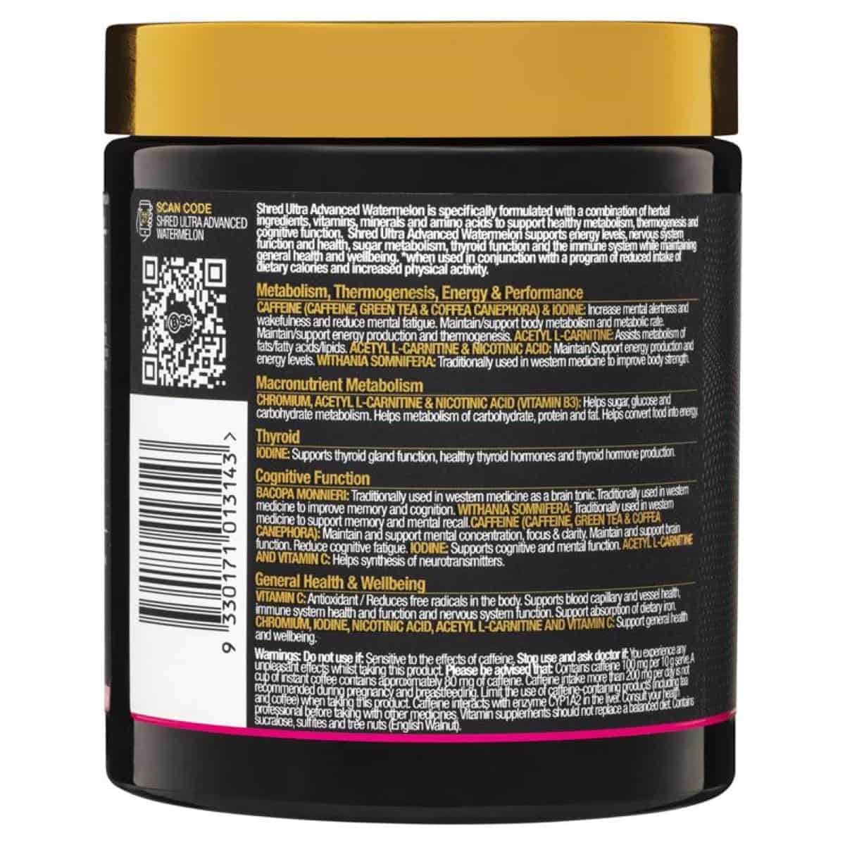 BSc Body Science Shred Ultra Advanced Watermelon 300g