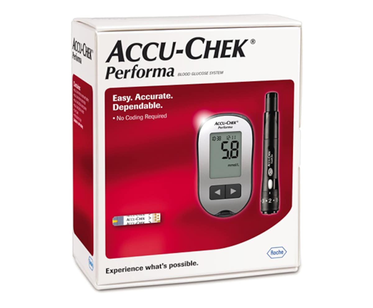 Accu-Chek Performa Nano Glucose Monitor Kit | Healthylife