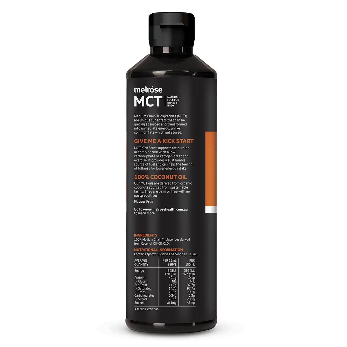 Melrose MCT Oil Kick Start 250ml
