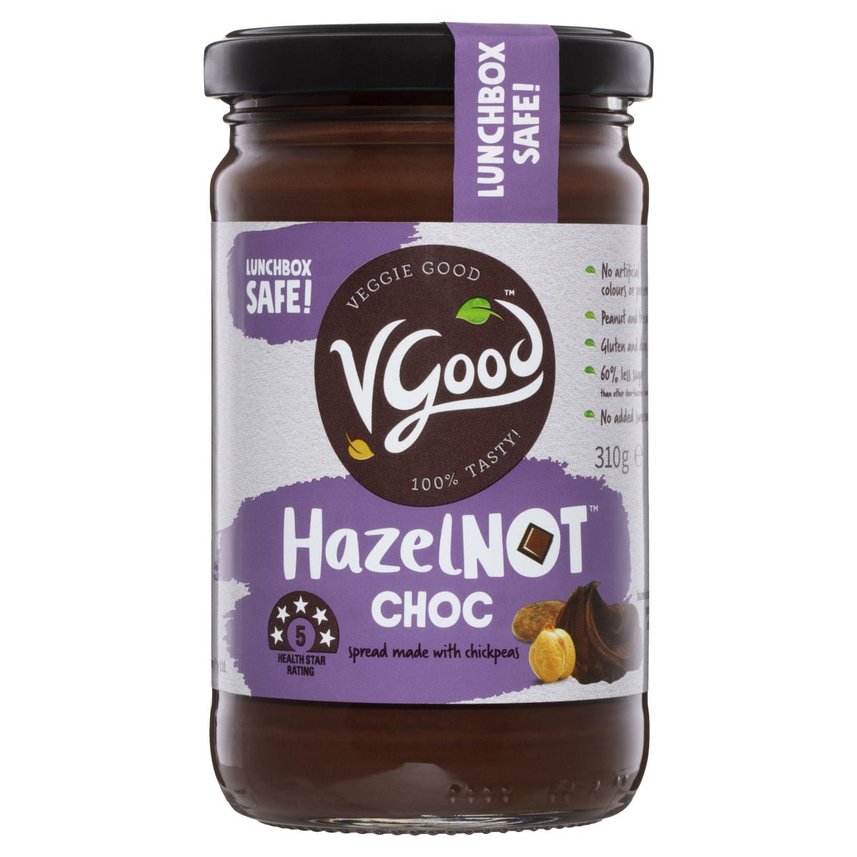Vgood Hazelnot Choc Nut Free Spread 310G | Healthylife