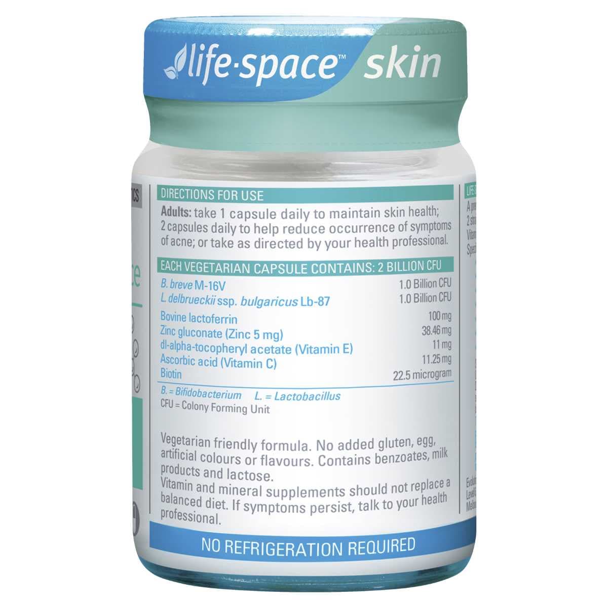 Life-Space Skin Rebalance 20 Capsules