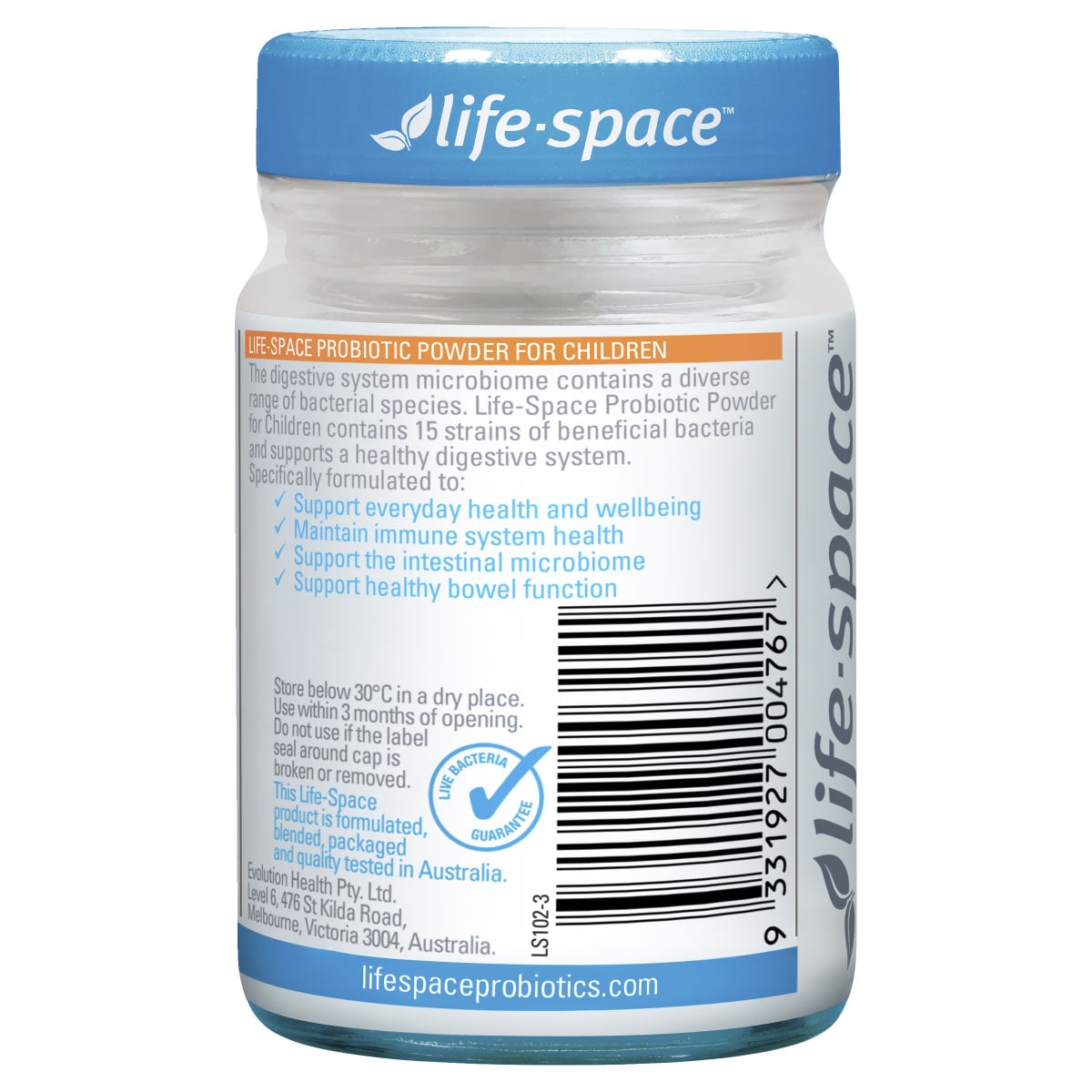 Life-Space Probiotic Powder For Children 40G