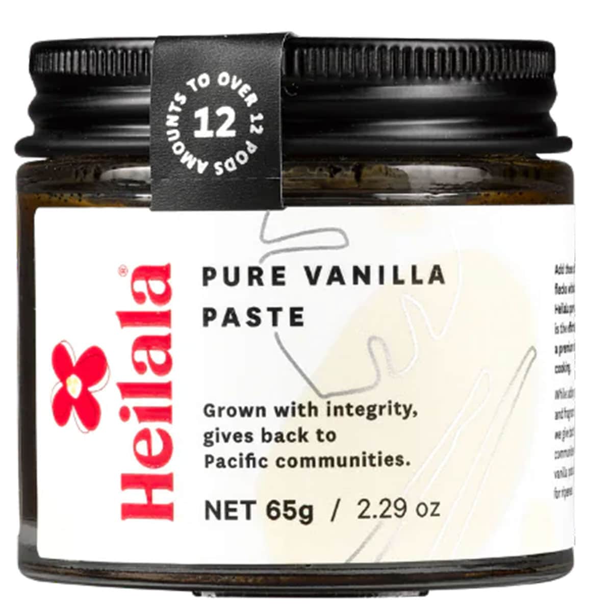 Heilala Pure Vanilla Paste 65g | Healthylife