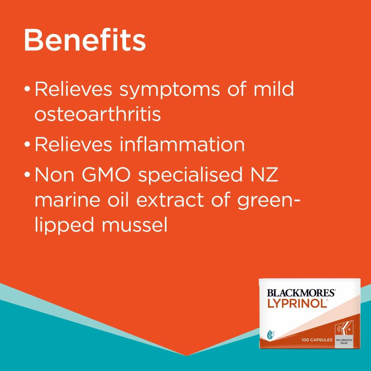 Blackmores Lyprinol 100 Capsules