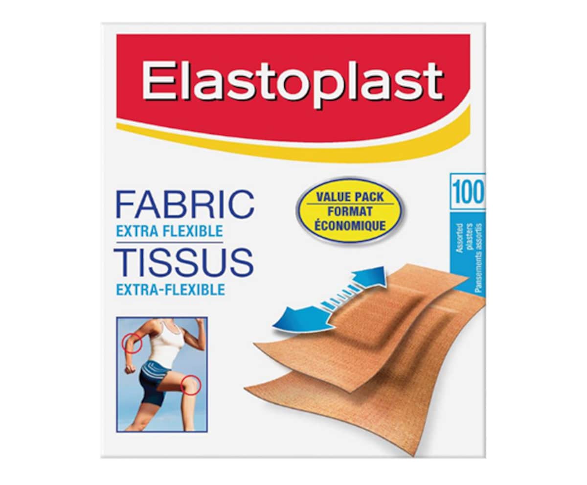 Elastoplast Fabric Strips Extra Flexible 100 Pack | Healthylife
