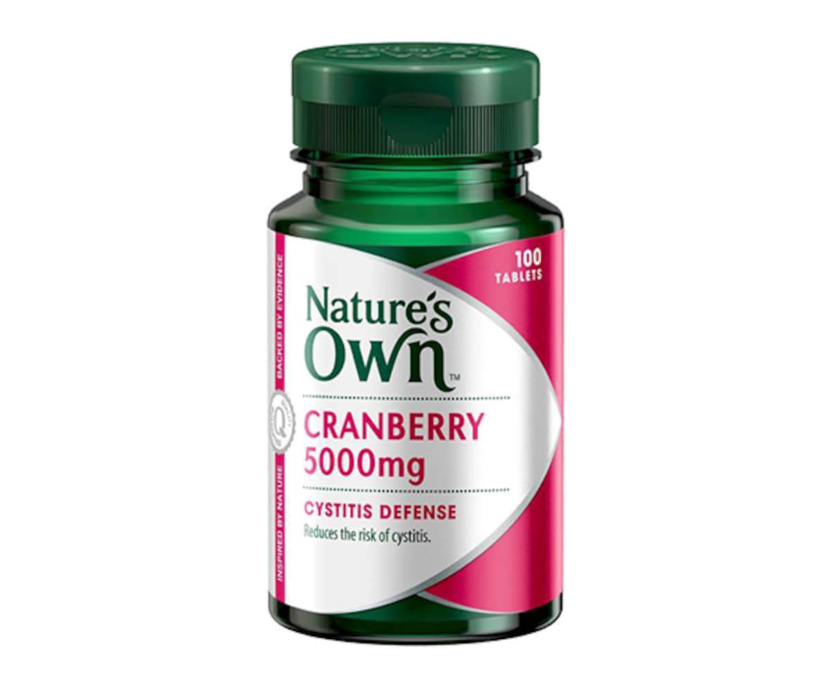 NATURE'S OWN CRANBERRY 5000MG 100 TABLETS | Healthylife