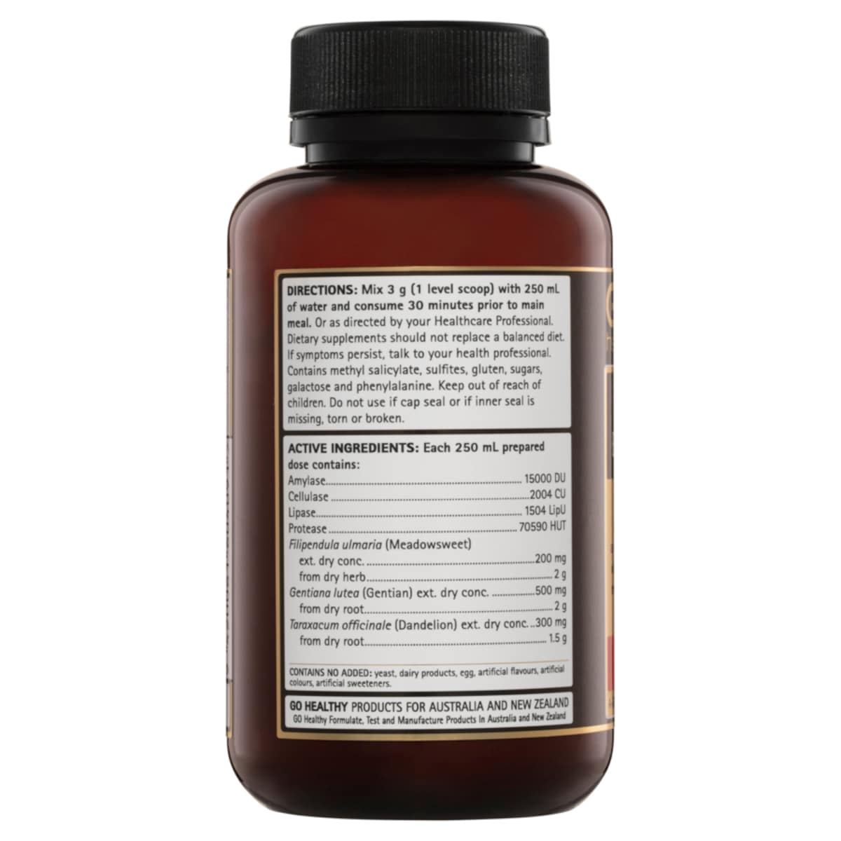 GO Healthy Digest-EZE Enzyme Powder 90g