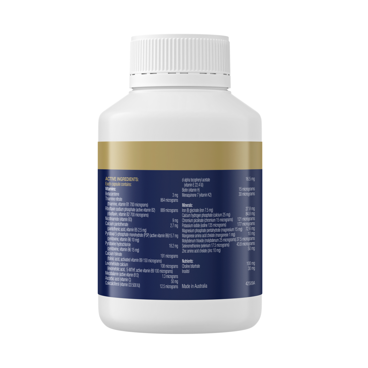 BioCeuticals InNatal Plus Iron 90 Capsules