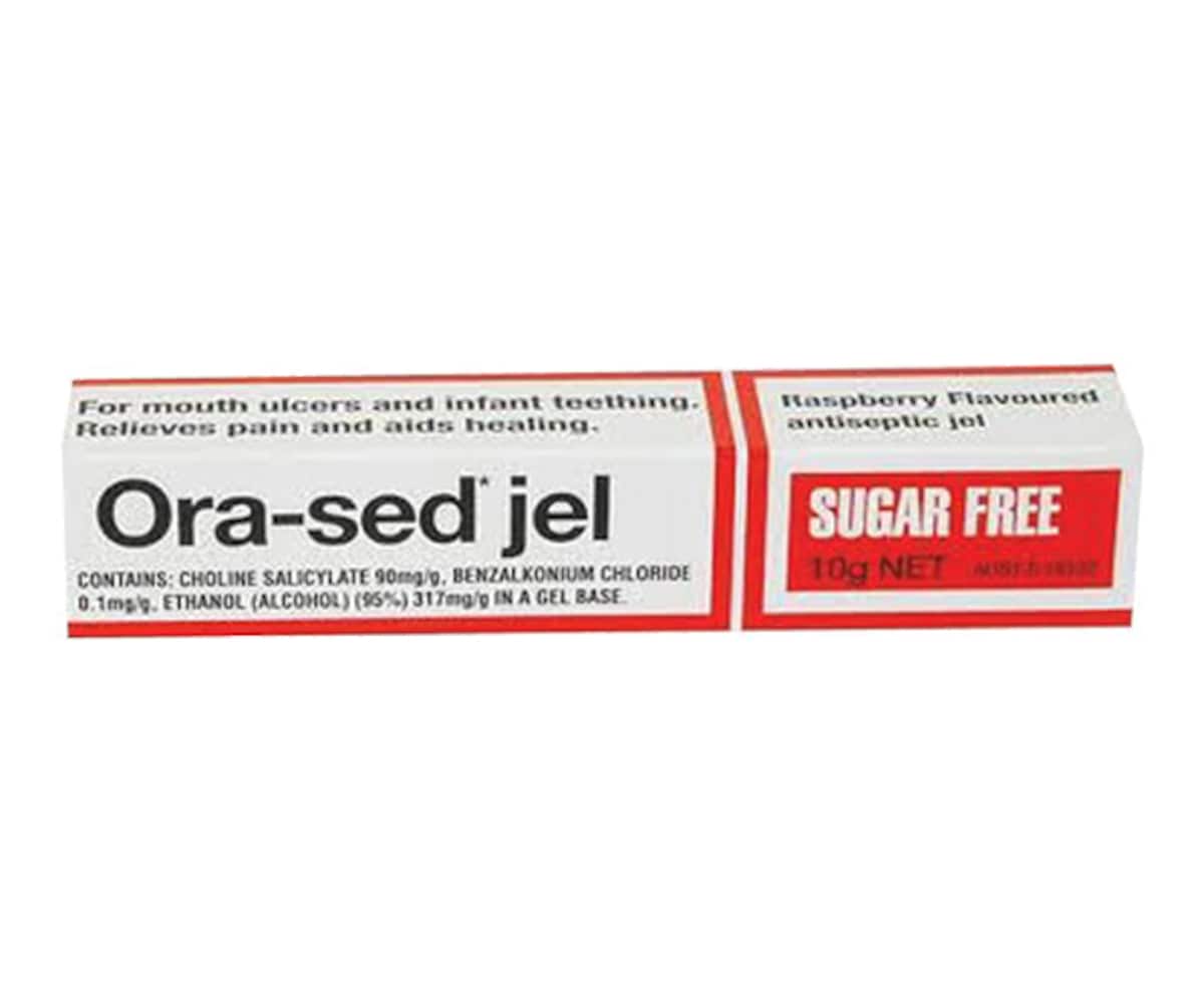 ORASED GEL TUBE 10G | Healthylife