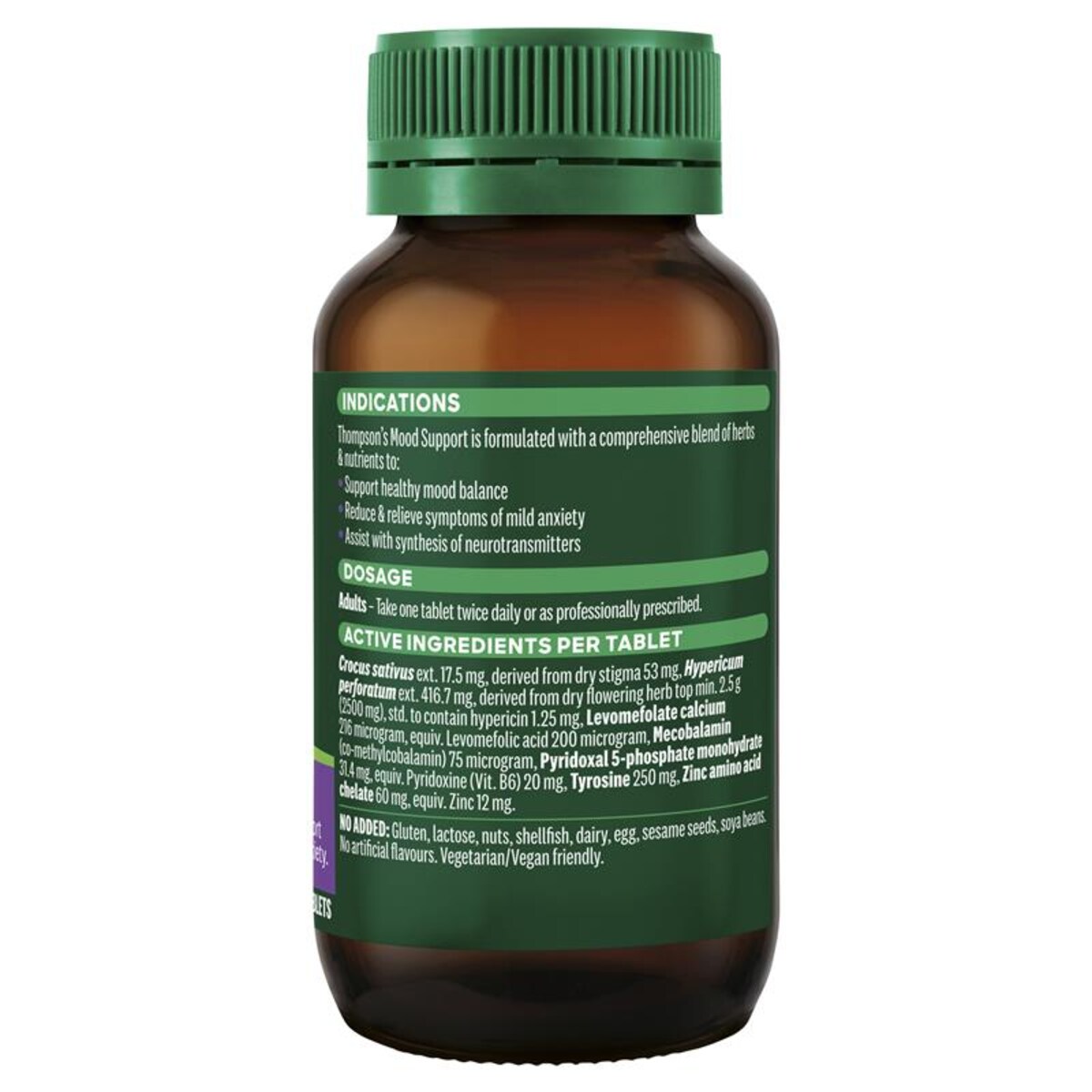 Thompsons Mood Support 60 Tablets