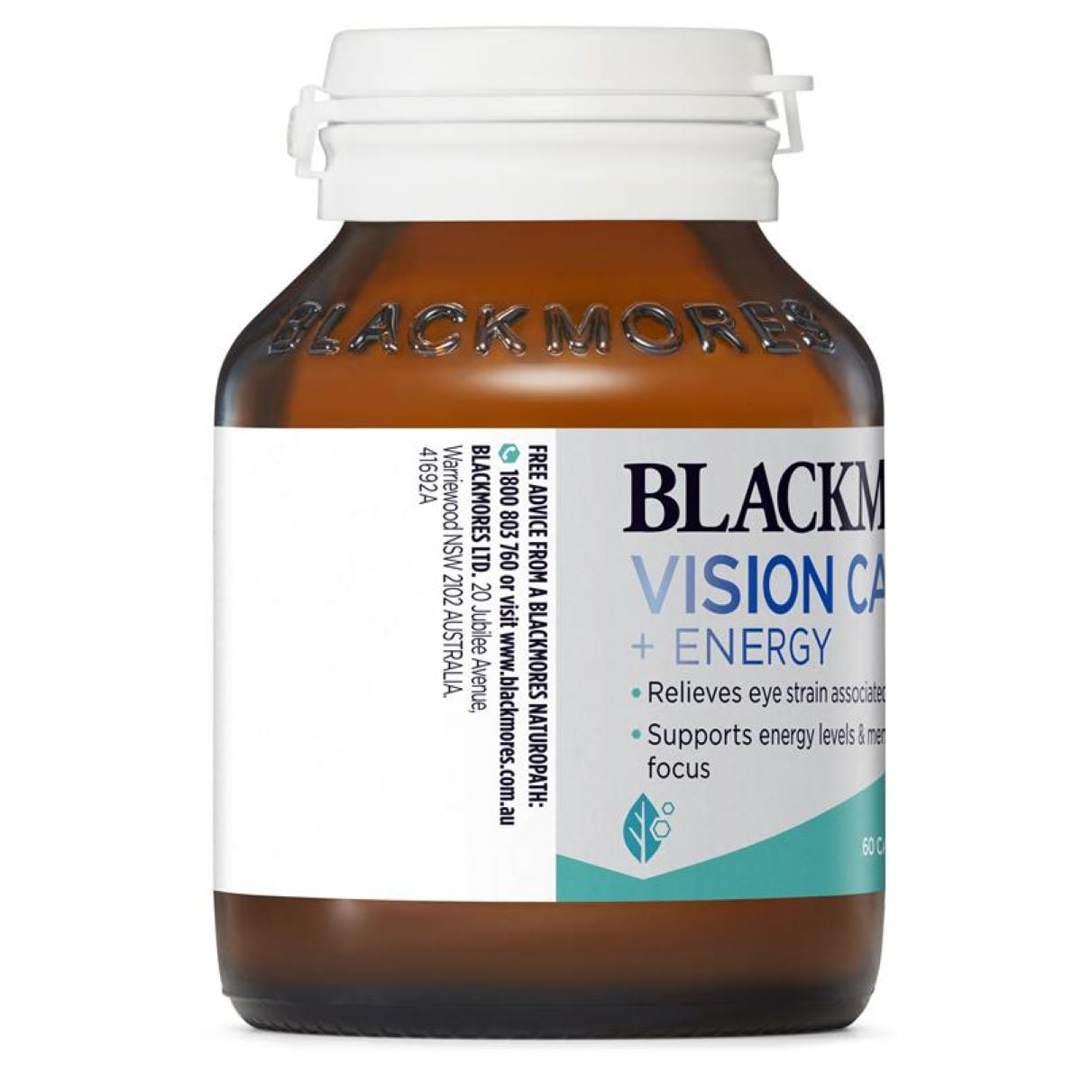 Blackmores Vision Care + Energy 60 Capsules