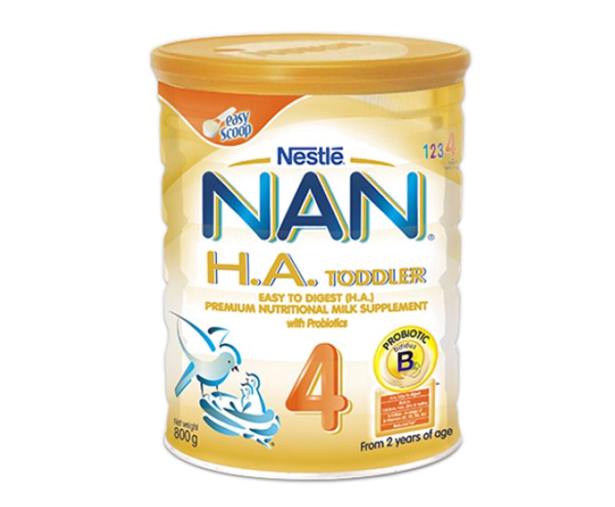 NESTLE NAN HA GOLD TODDLER 4 FORMULA 2 YEARS+ 800G | Healthylife