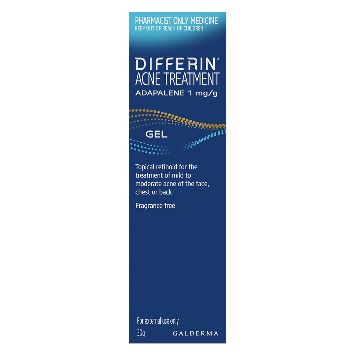 Differin Adapalene (0.1%) Acne Treatment Gel 30g | Healthylife