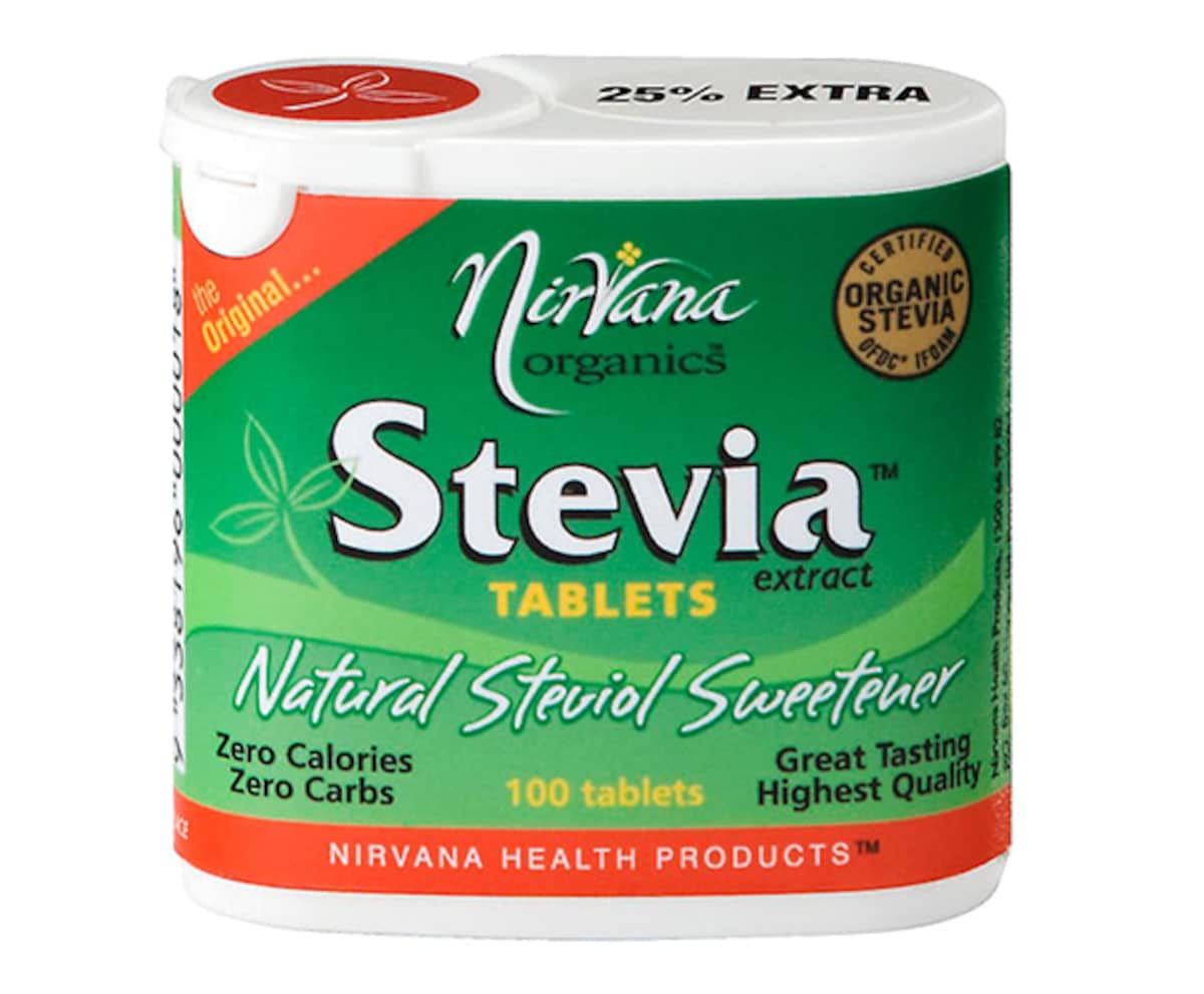 Nirvana Organics Stevia 100 Tablets | Healthylife