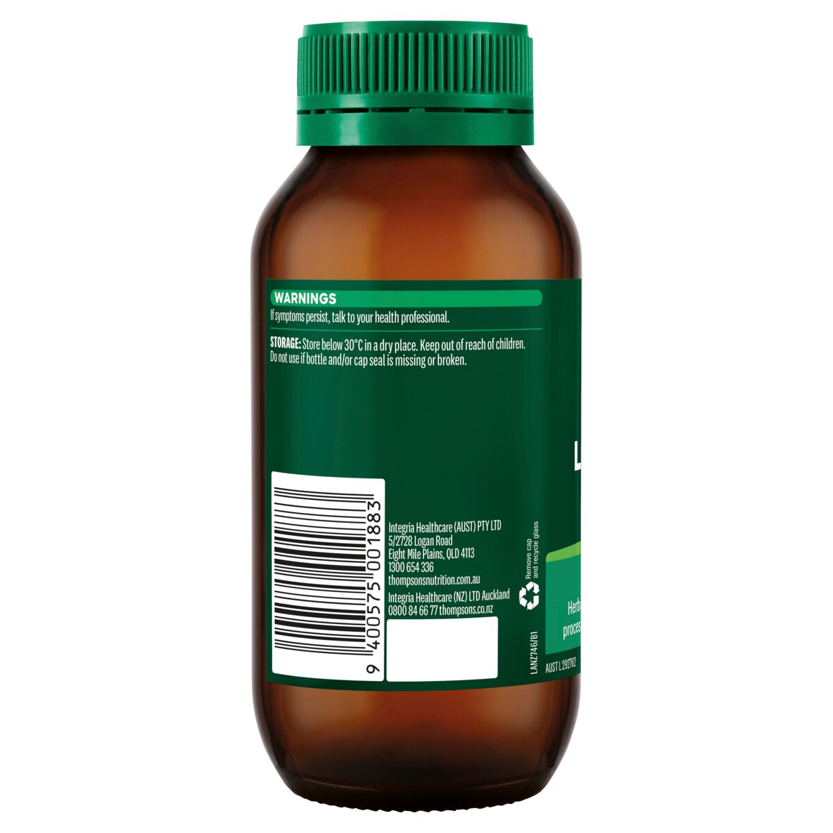 Thompsons Liver Cleanse 120 Capsules