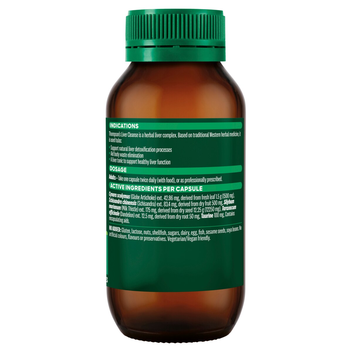 Thompsons Liver Cleanse 120 Capsules