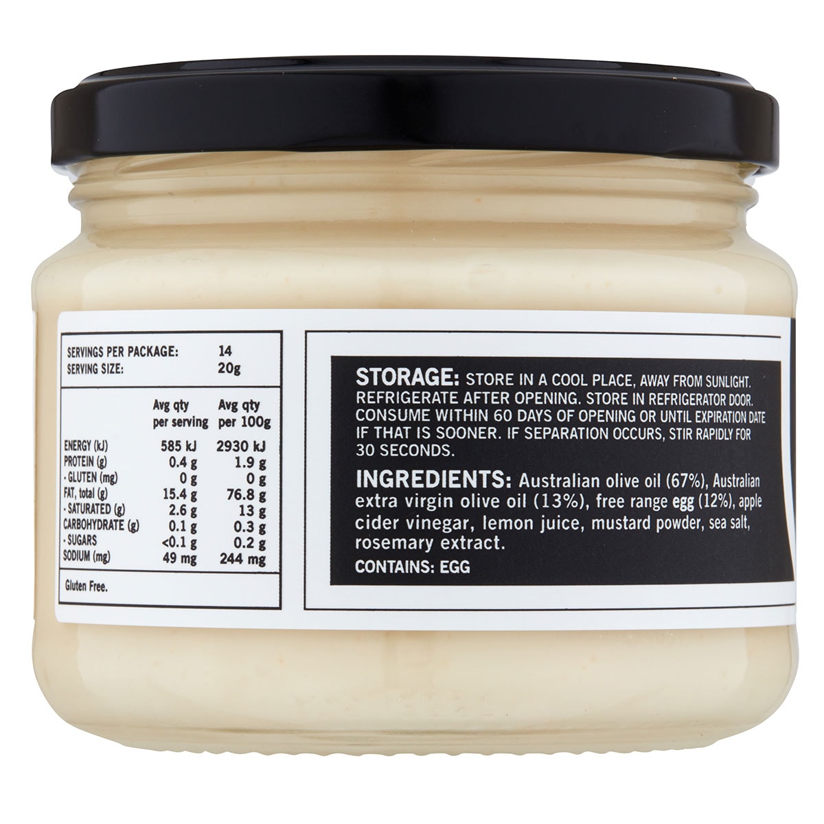 Undivided Food Co GOOD FAT Mayonnaise 280g