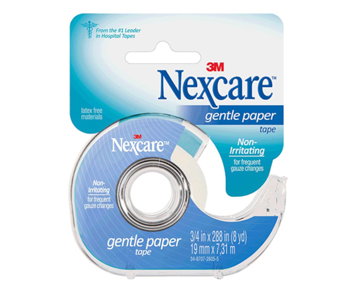 Nexcare by 3M Gentle Paper Tape with Dispenser 19mm x 7.31m Tape