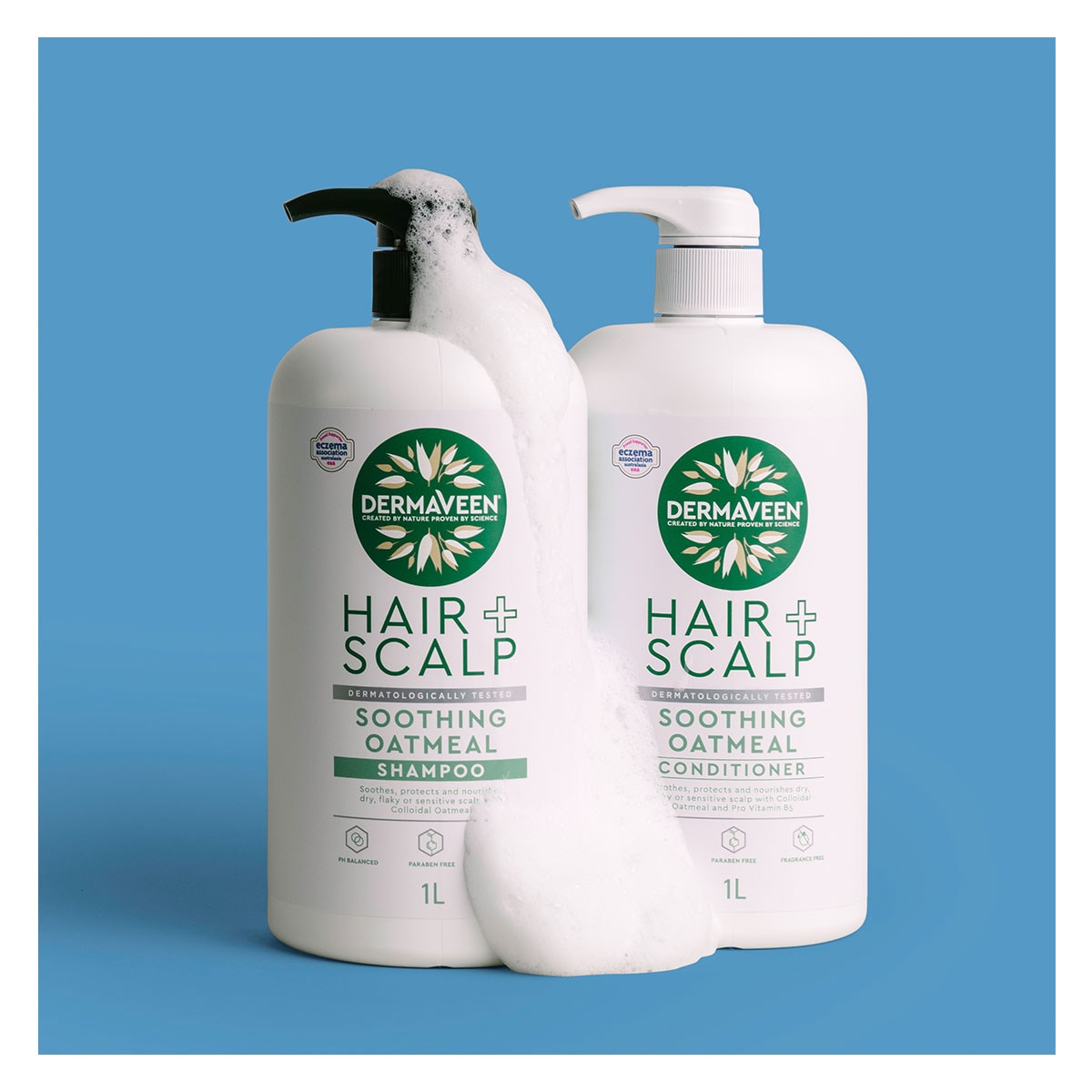 DermaVeen Oatmeal Shampoo 1 Litre