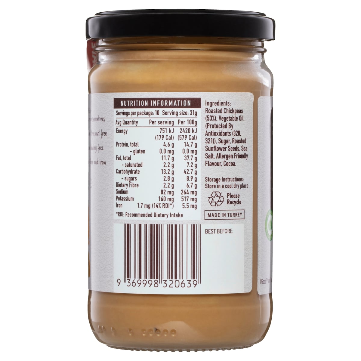 VGood PeaNOT Butter Crunchy 310g
