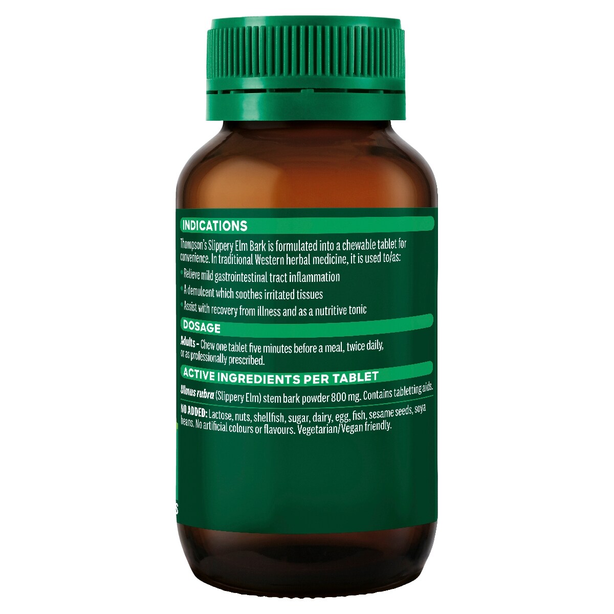 Thompsons Slippery Elm Bark 60 Tablets