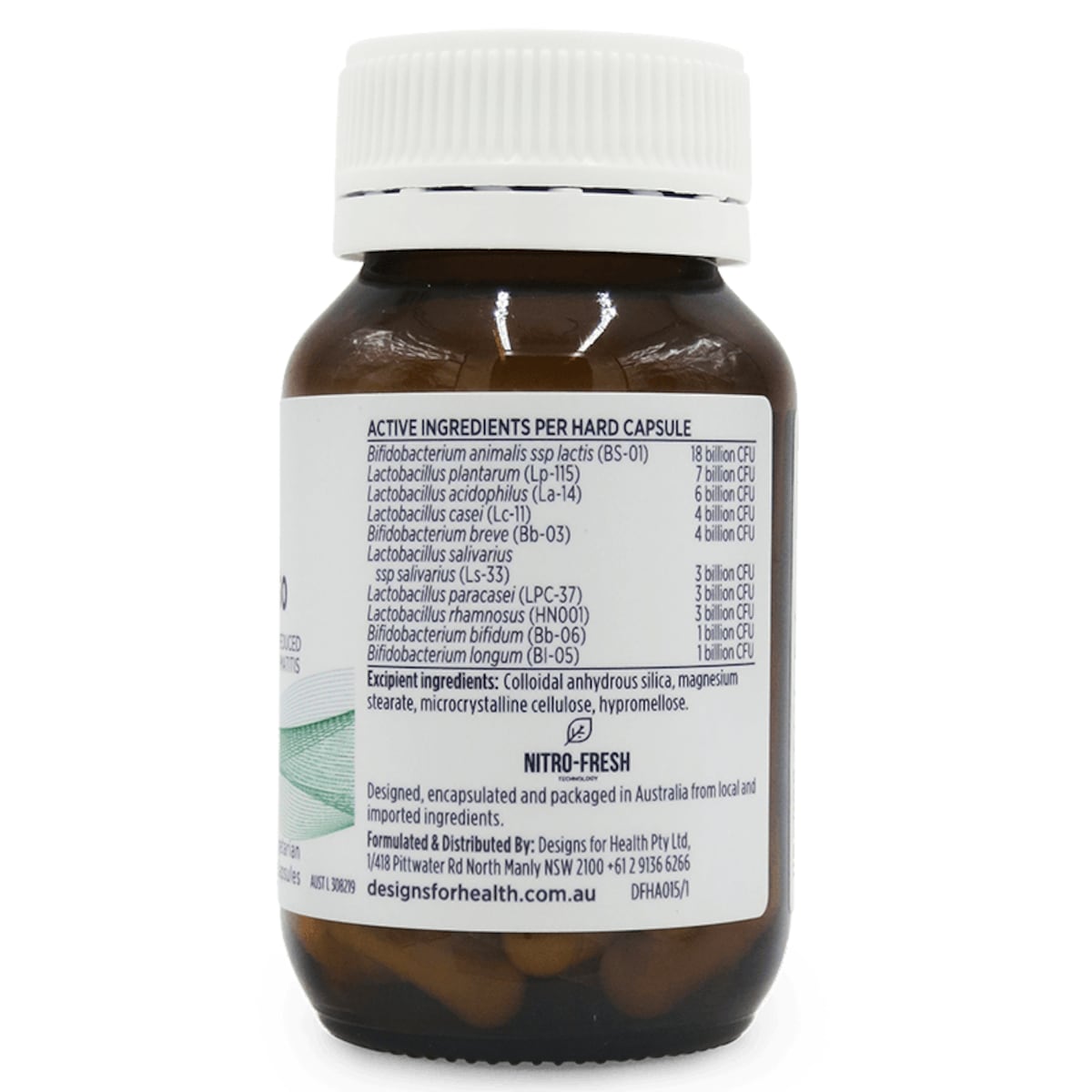 Designs for Health Probiomed 50 30 Vege Hard Capsules