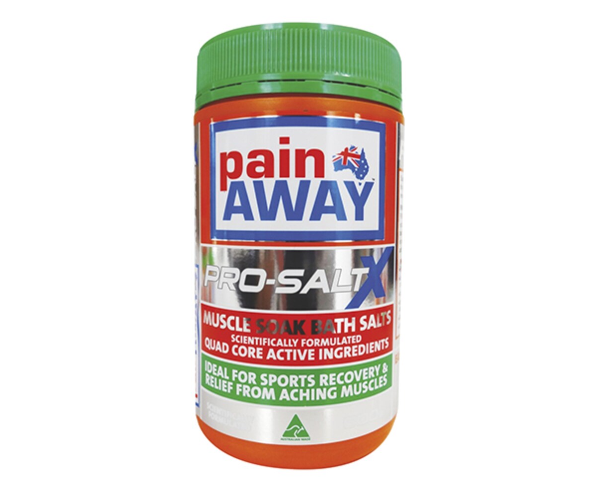 PAIN AWAY PRO-SALTX MUSCLE SOAK BATH SALTS 600G | Healthylife