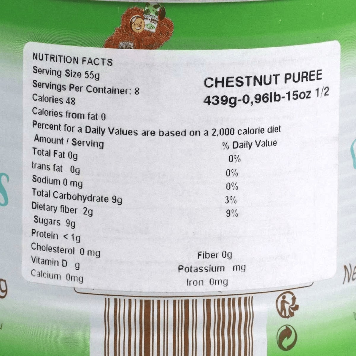 Clement Faugier Chestnut Puree 439g