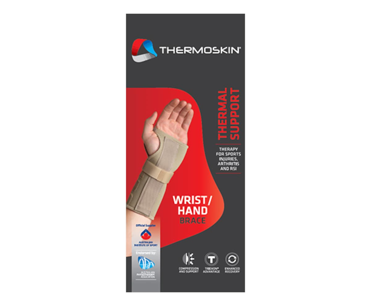 Thermoskin Thermal Support Wrist/Hand Brace Left Large/X-Large ...