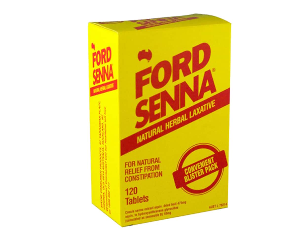 Ford Senna Pills Natural Herbal Laxative 120 Tablets | Healthylife