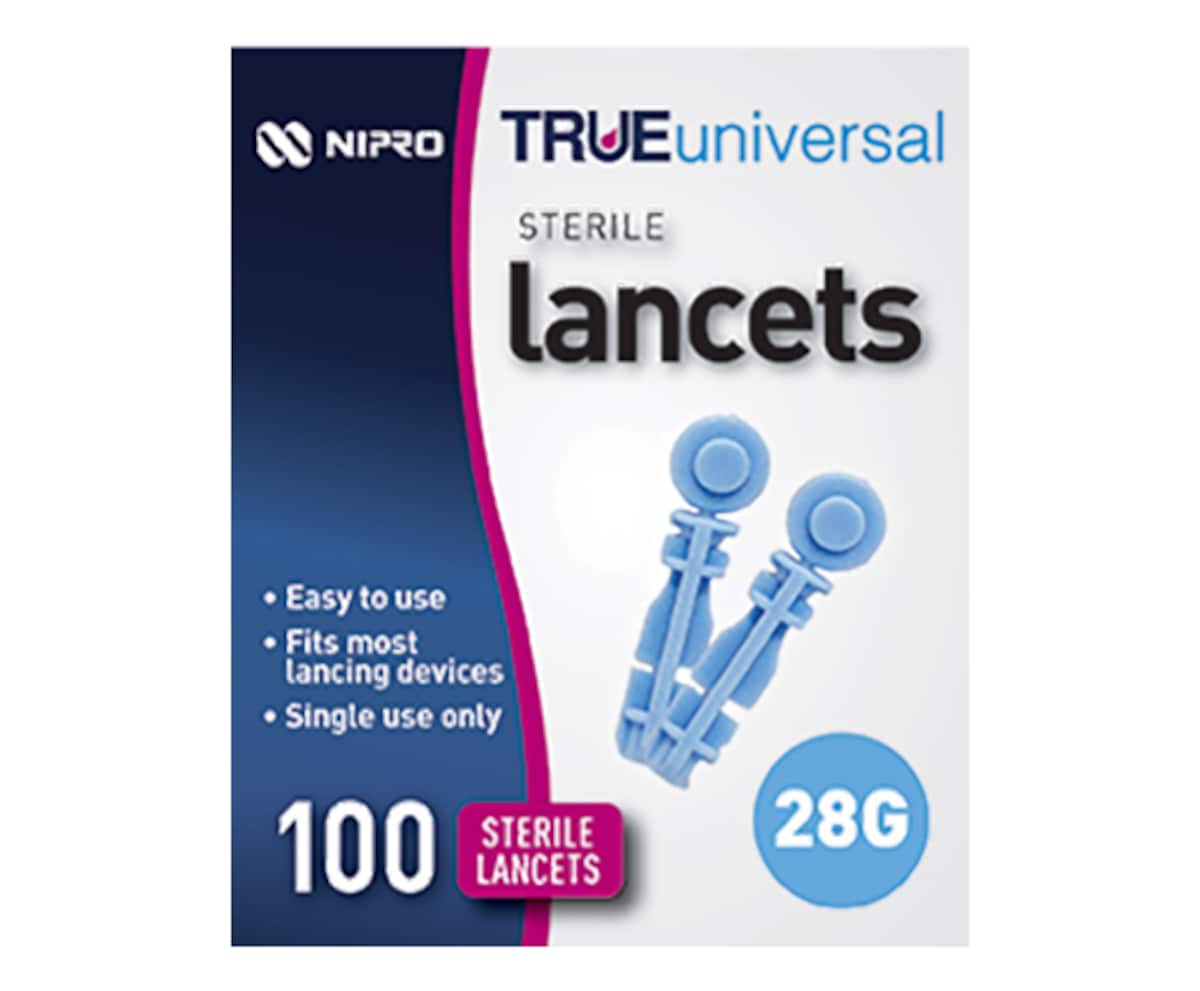 True Universal Lancets 100 Pack | Healthylife