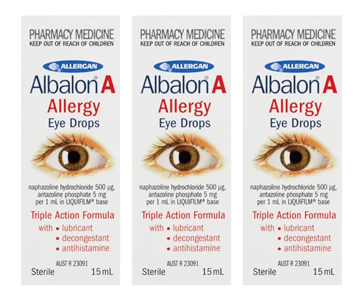 ALBALON EYE DROPS 15ML SOLUTION Three pack | Healthylife