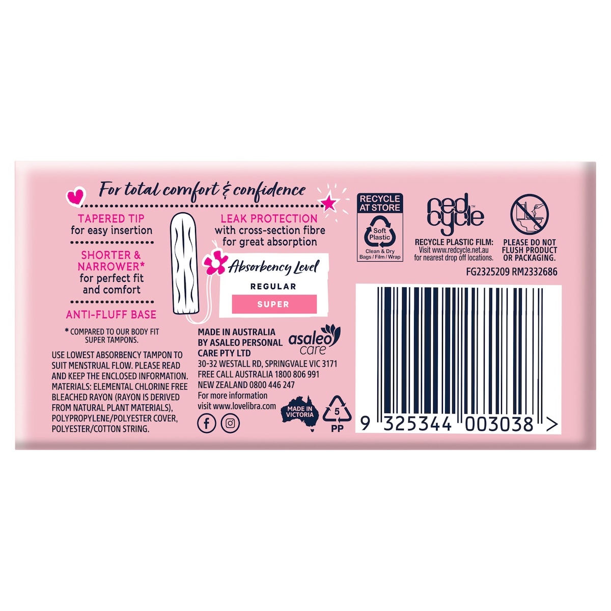 Libra Girl Super Tampons 16 Pack