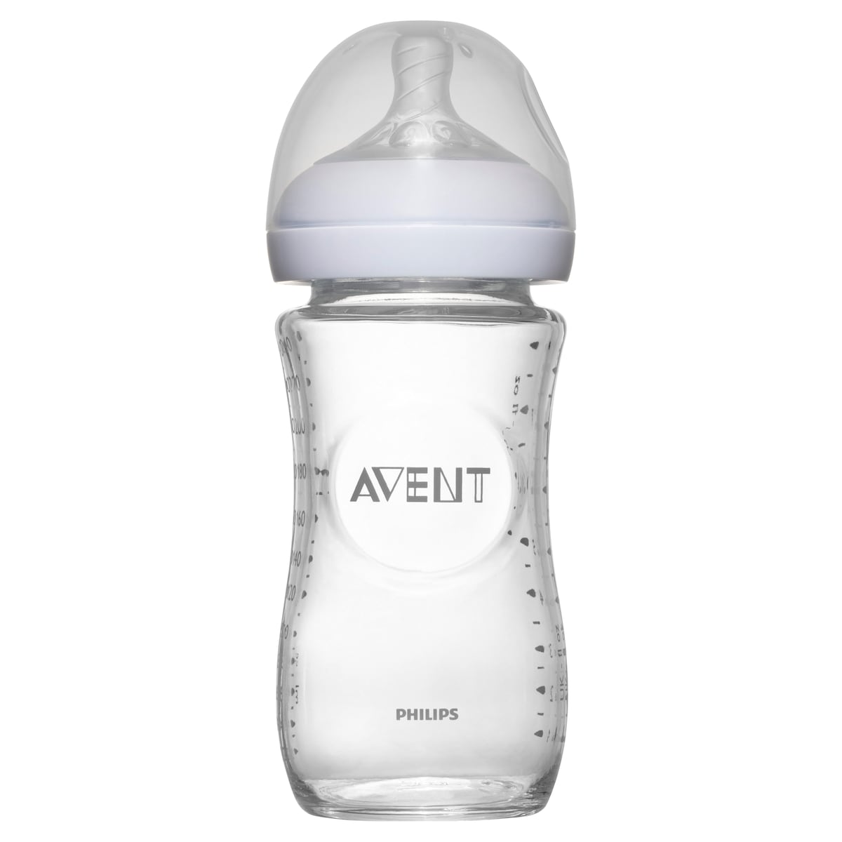 Avent Natural Glass Baby Feeding Bottle 240Ml