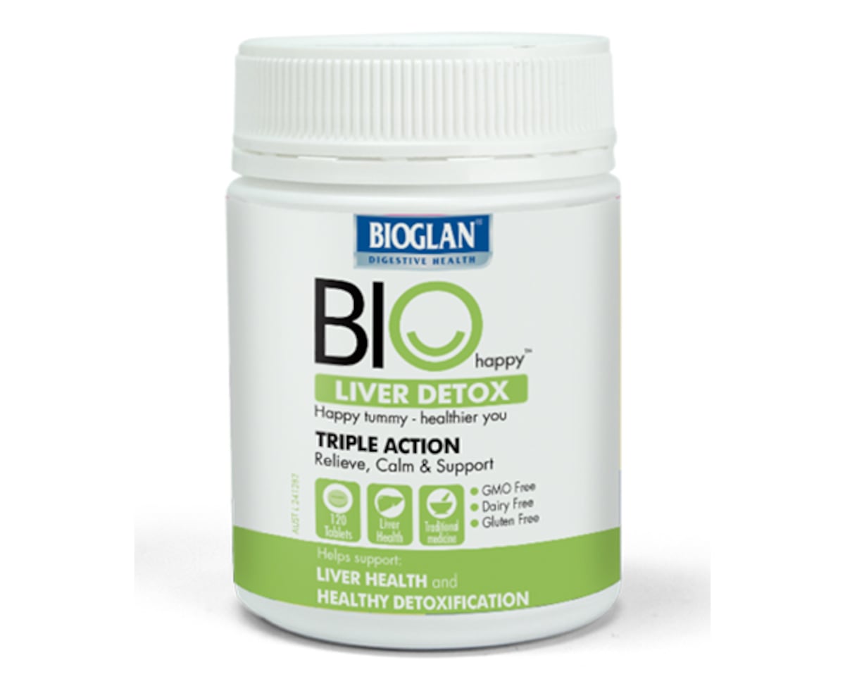 BIOGLAN BIO HAPPY LIVER DETOX 120 CAPSULES | Healthylife
