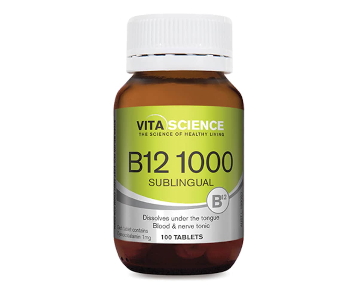 VITASCIENCE B12 1000 SUBLINGUAL 100 TABLETS | Healthylife