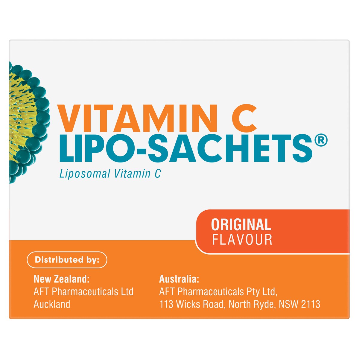 Lipo-Sachets Vitamin C Original 5g x 30 Liquid Sachets