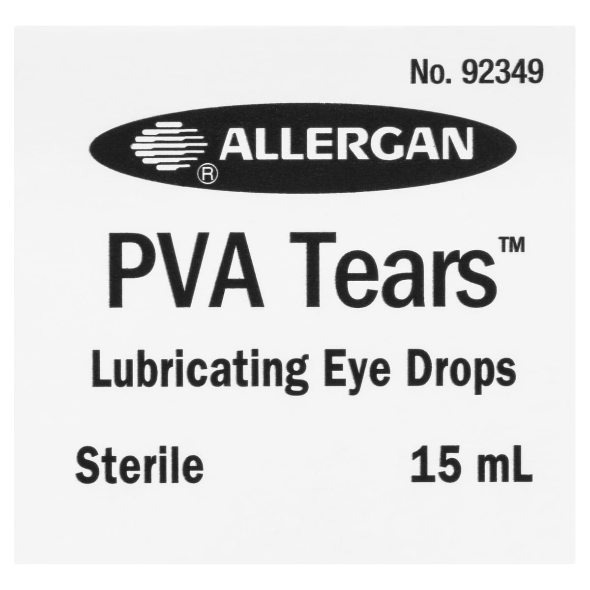 PVA Tears Lubricating Eye Drops 15ml