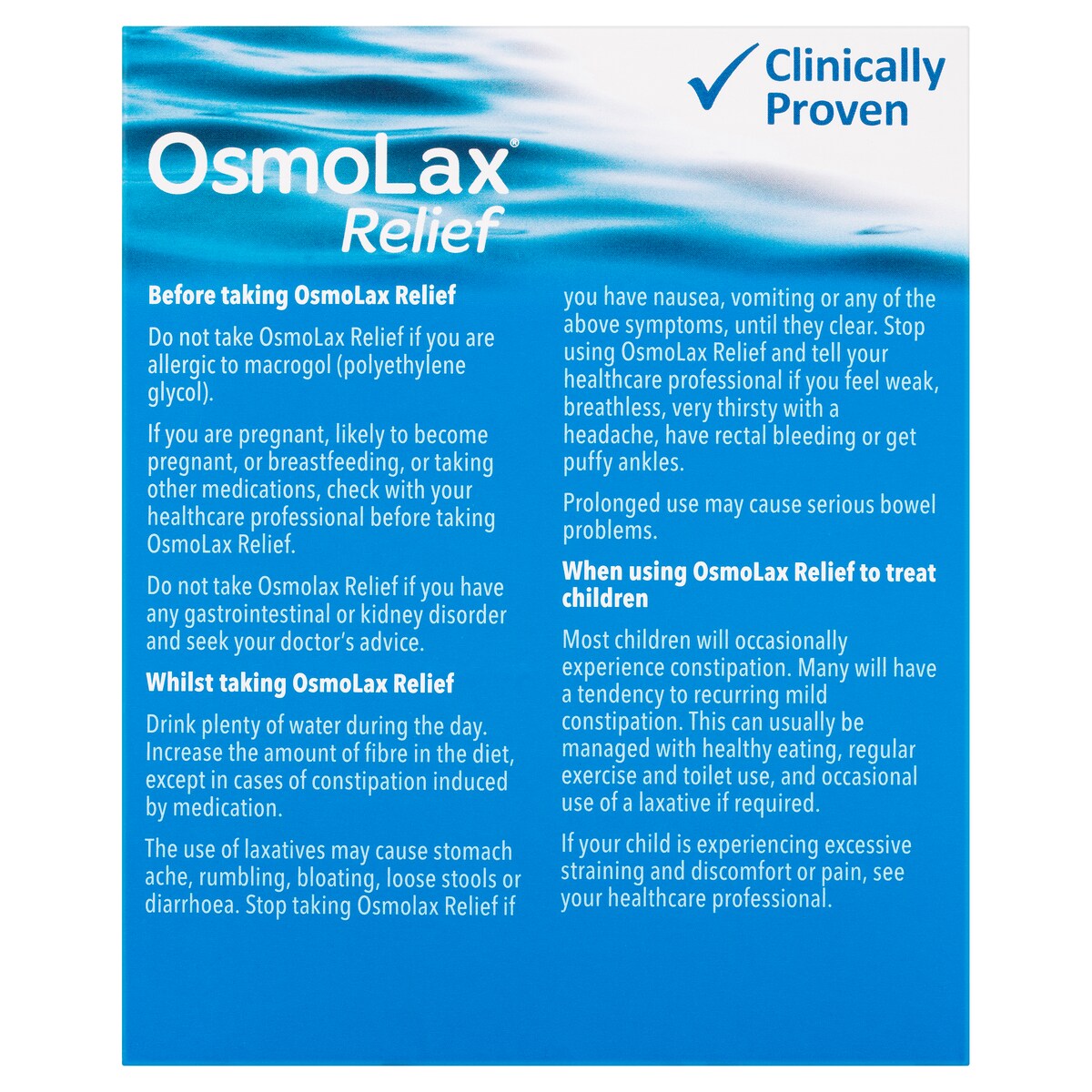 OsmoLax Relief 35 Doses 595g