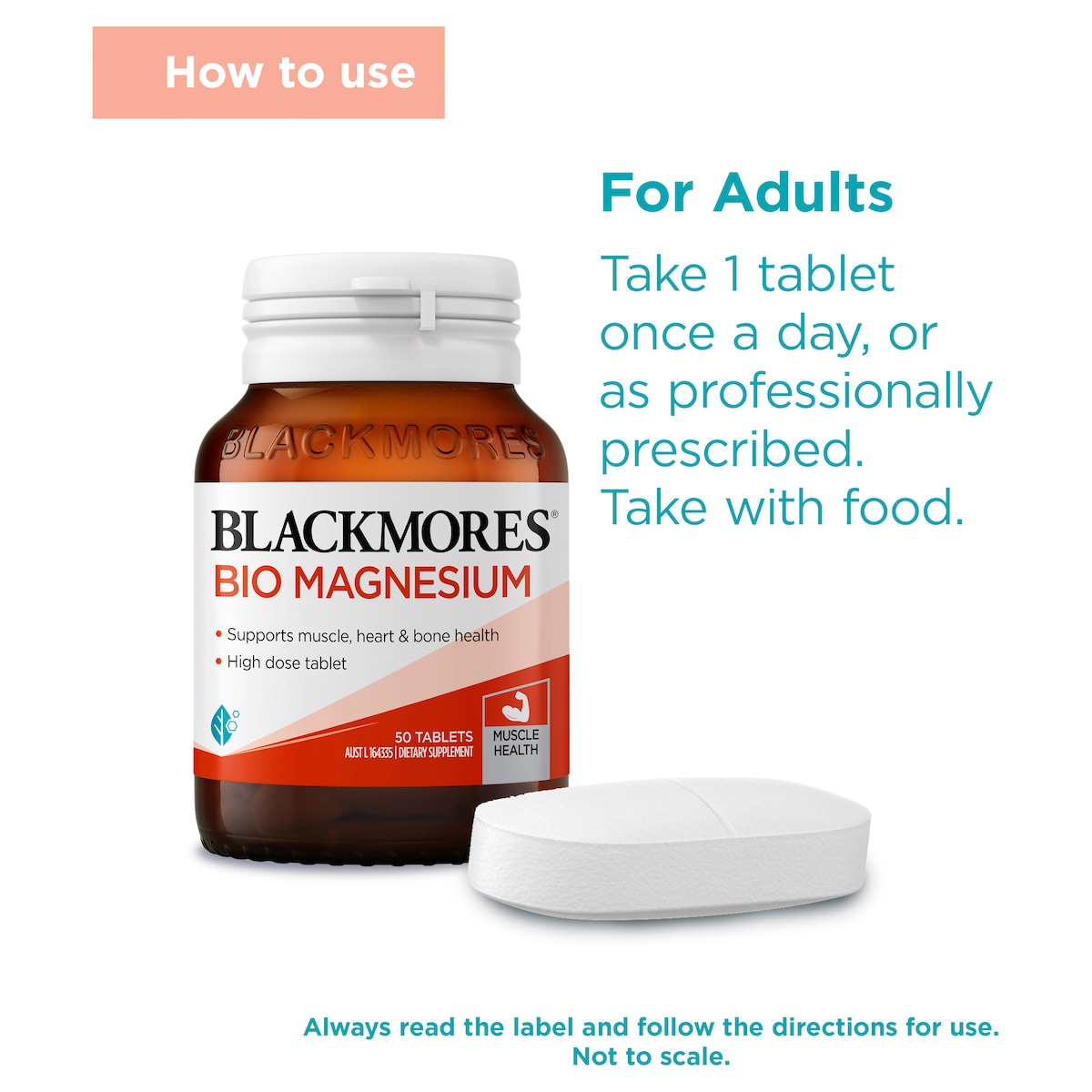 Blackmores Bio Magnesium 50 Tablets
