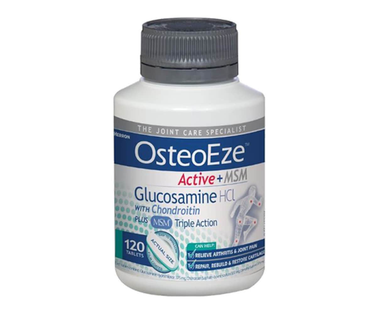 Herron Osteoeze Active Glucosamine Plus MSM 120 Tablets | Healthylife