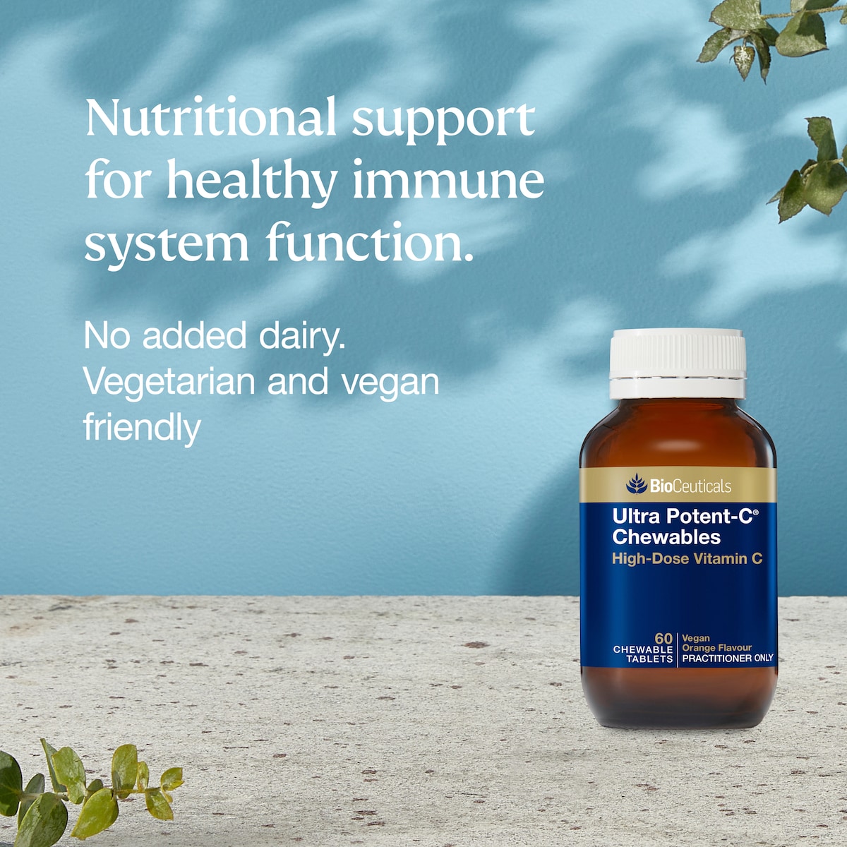 BioCeuticals Ultra Potent-C Chewables 60 Tablets