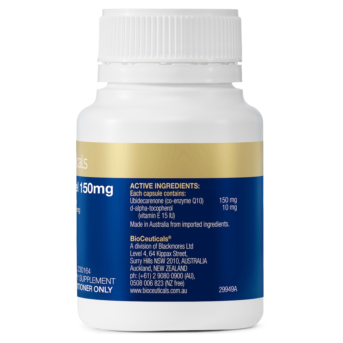 BioCeuticals CoQ10 Excel 150mg 60 Capsules