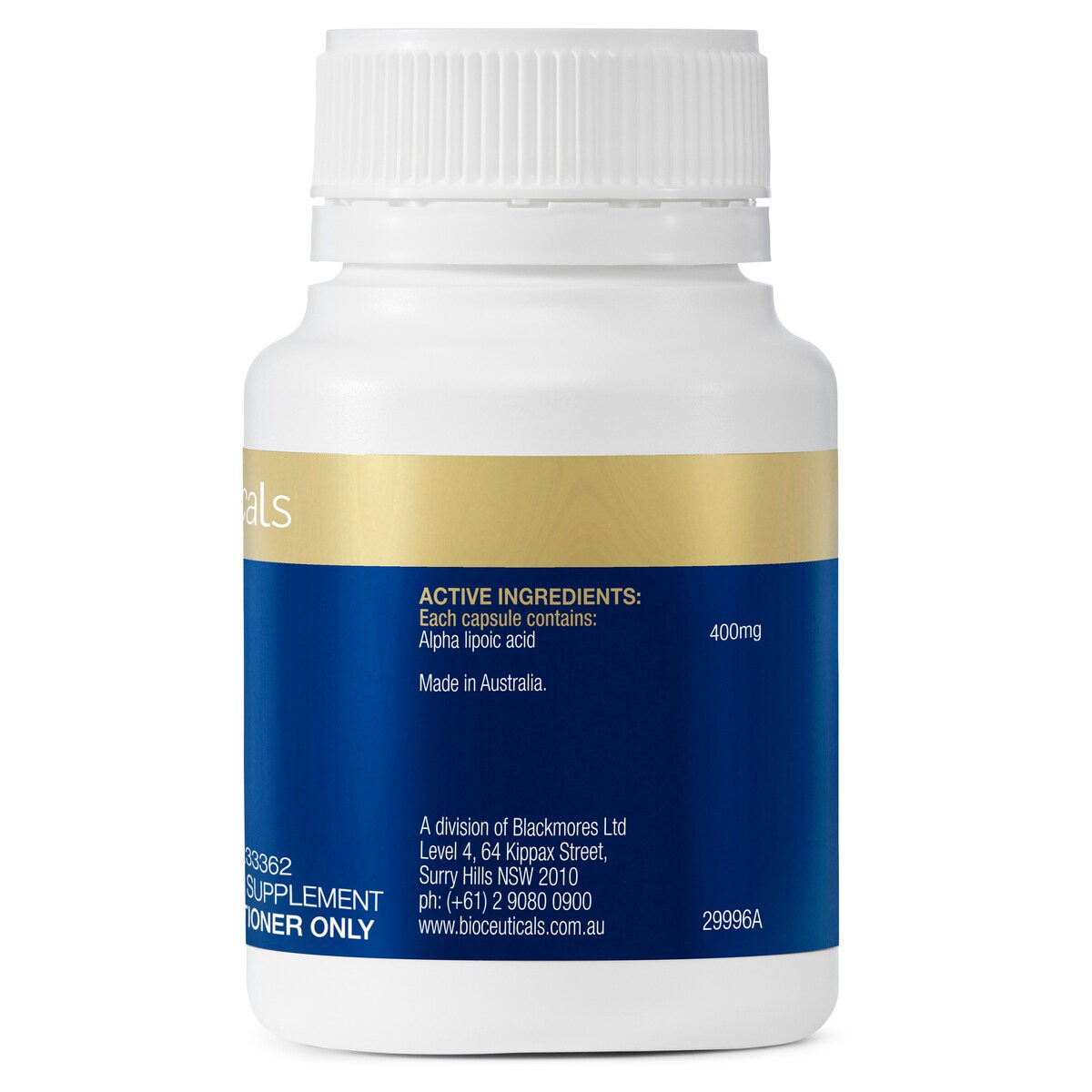 BioCeuticals Lipoec 400 60 Capsules