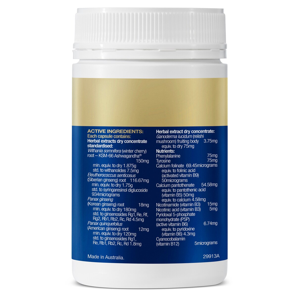 BioCeuticals Adrenoplex 120 Capsules