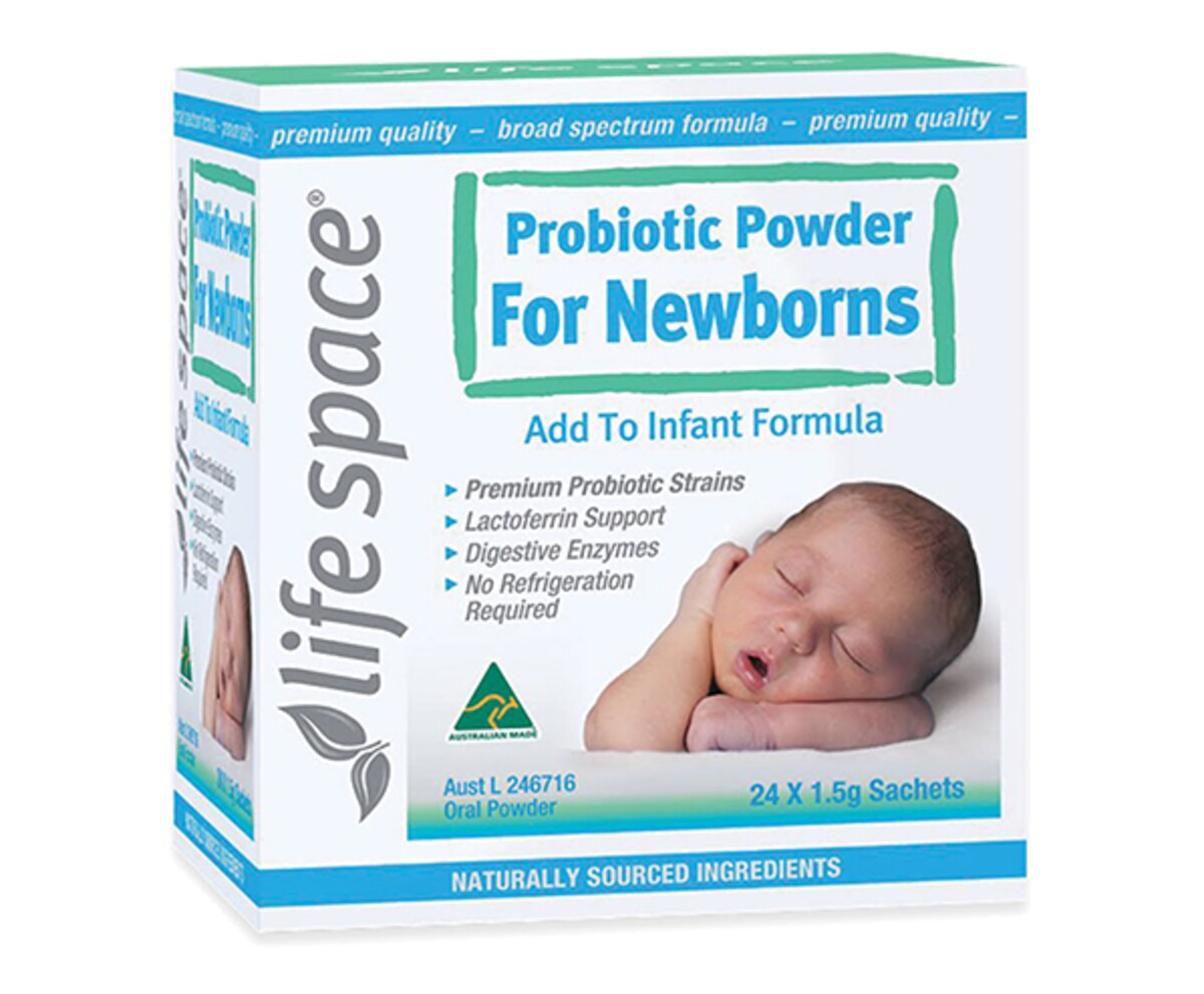 LIFE SPACE NEWBORN PROBIOTIC 24 SACHETS | Healthylife