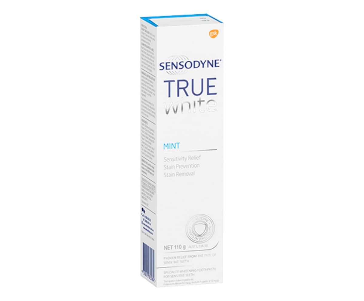 Sensodyne Toothpaste True White Sensitive Mint 100g | Healthylife